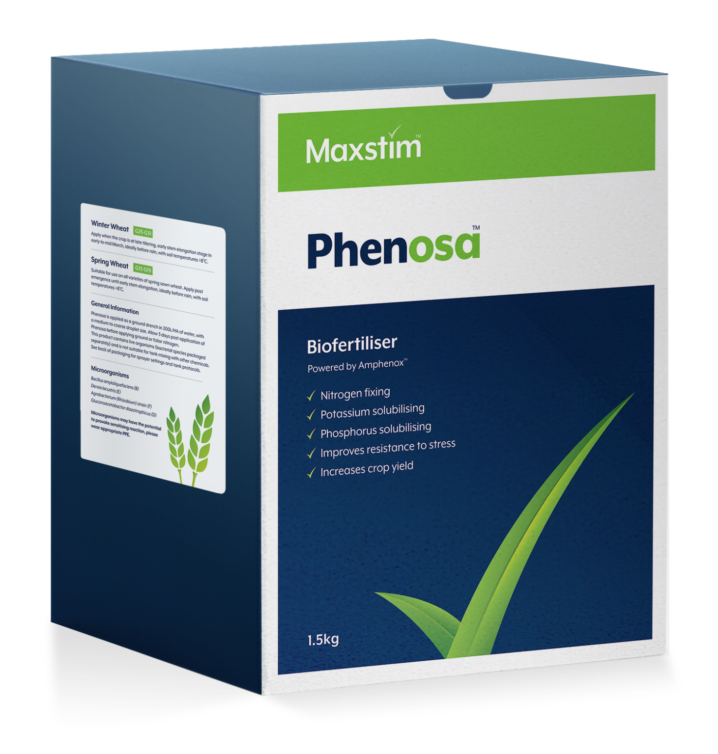 Winter and Spring Wheat | Maxstim Phenosa | Maxstim Ltd
